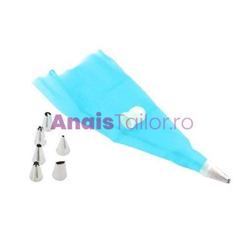 Set 8 forme pentru ornat prajituri, pos silicon